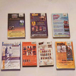 Dualstar Video | Media | Lot Of 7 Vhs Marykate Ashley Olsen Twins Movie ...